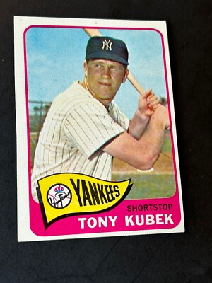 1965 Topps Baseball #65 Tony Kubek New York Yankees EX/EX+ | eBay