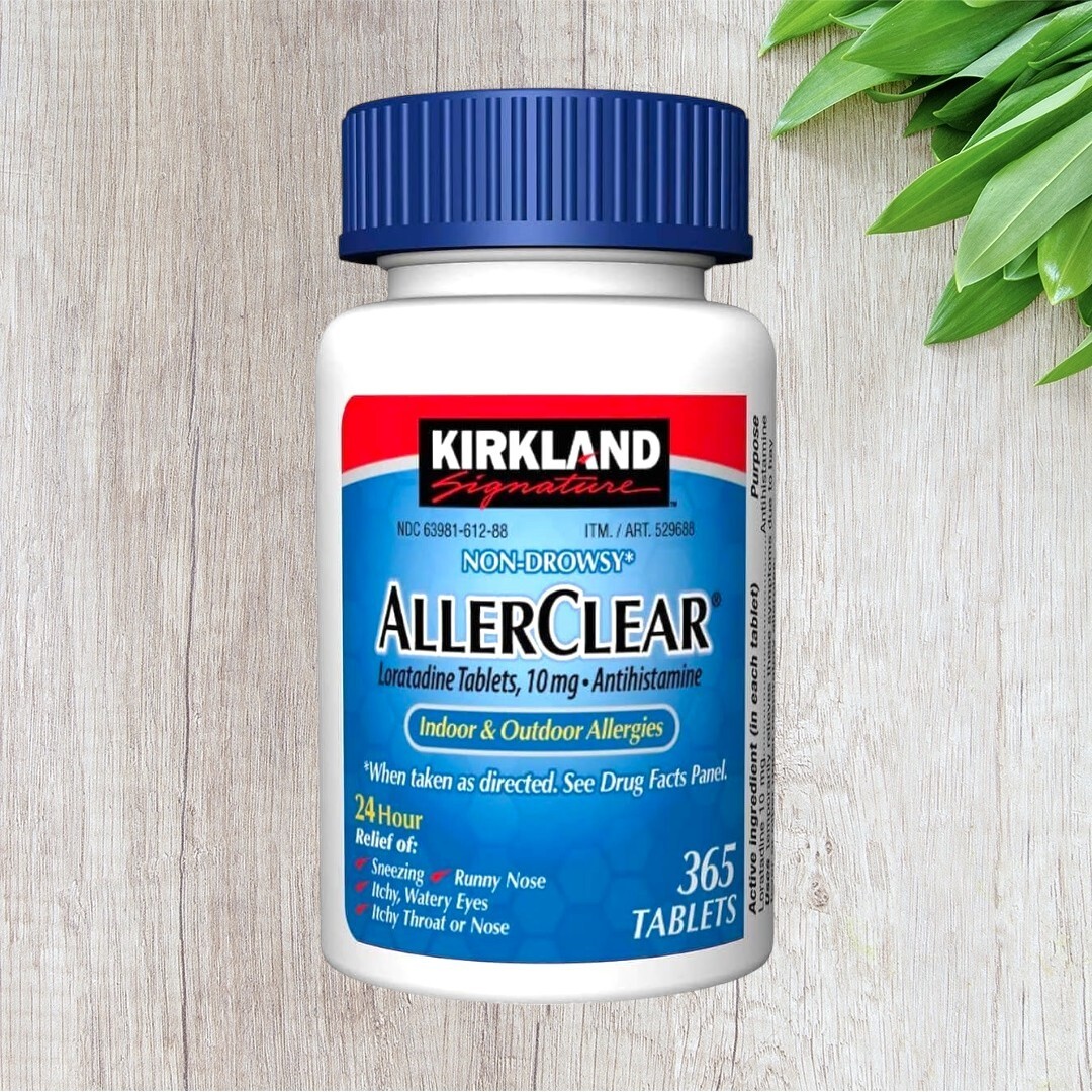 Kirkland Signature Non-Drowsy Aller Clear Antihistamine 10mg 365 ...