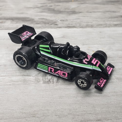 Matchbox RAD Racing Team #5 Indy Car Formula 1 F1 Racing Black Vintage ...