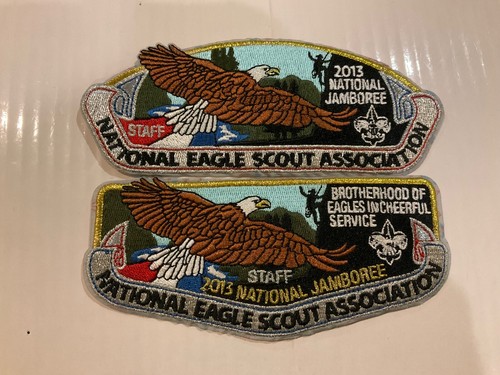 NESA Staff CSP & OA Flap 2 patch set 2013 National Scout Jamboree r | eBay