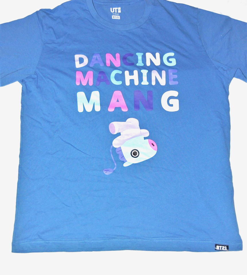 BT21 Short-Sleeve Graphic Blue T-Shirt (Mang) Size XL | eBay