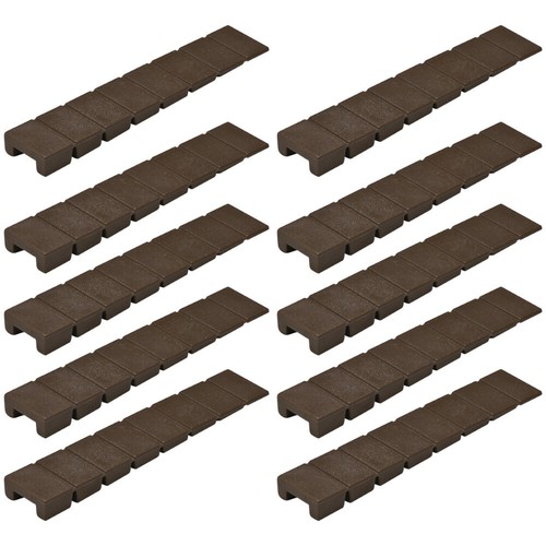 10x Snap off 1-8mm plastic wedge strips levelling packer spacers panel ...