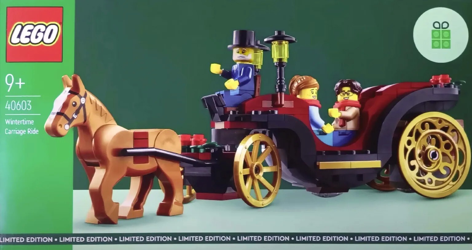 LEGO 40603 Wintertime Carriage Ride Exclusive | eBay