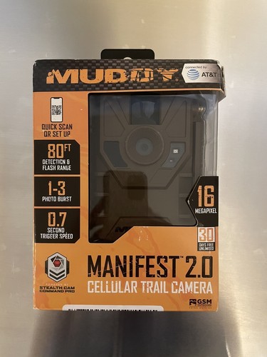 Muddy Outdoor Manifest 2.0 Cellular Trail Camera (MUD-ATW) for sale ...