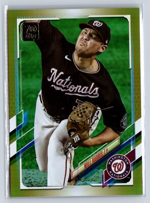 2021 Topps Update Will Harris Gold Foil #US138 Washington Nationals | eBay