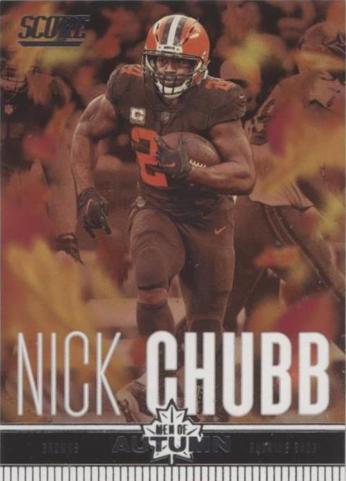 2023 Score - Men of Autumn Nick Chubb #12 for sale online | eBay