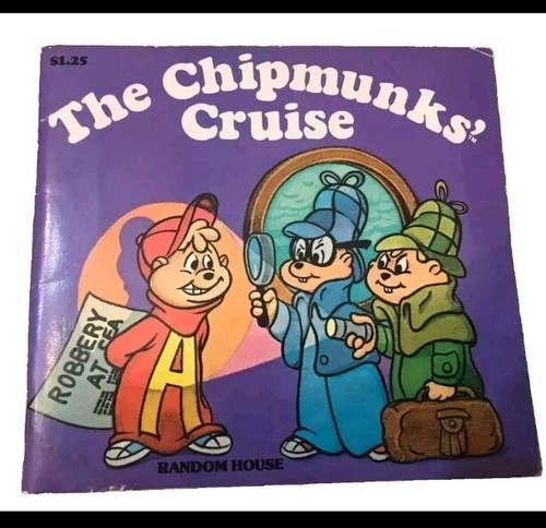 THE CHIPMUNKS CRUISE - ALVIN & THE CHIPMUNKS 1984 SOFTCOVER BOOK RANDOM ...