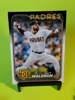 2024 Topps Series 1 Baseball #162 Matt Waldron San Diego Padres Rookie ...