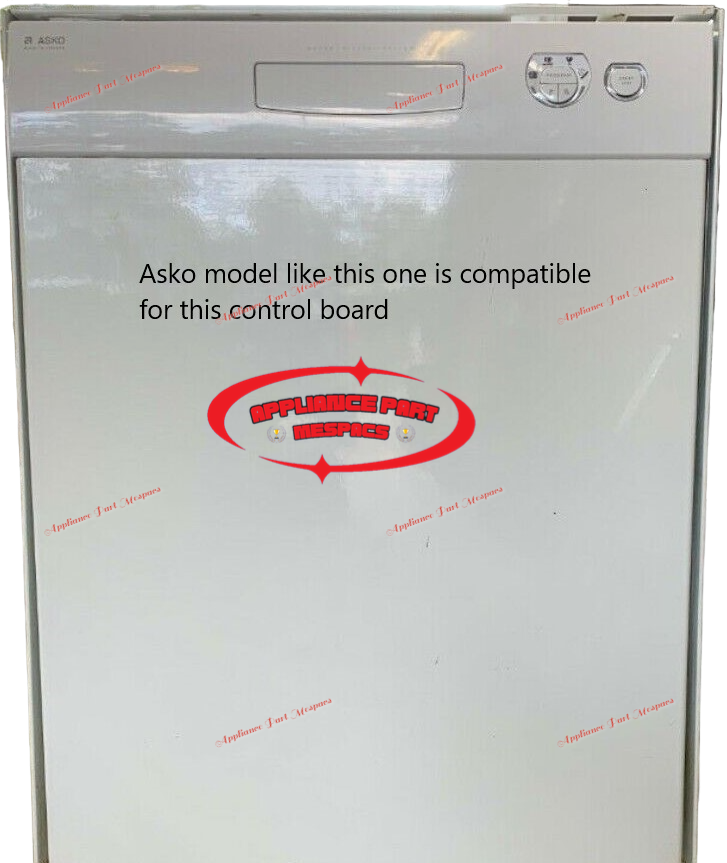 Asko Dishwasher Parts, Control Board Unit, Main Panel, Original Part ...