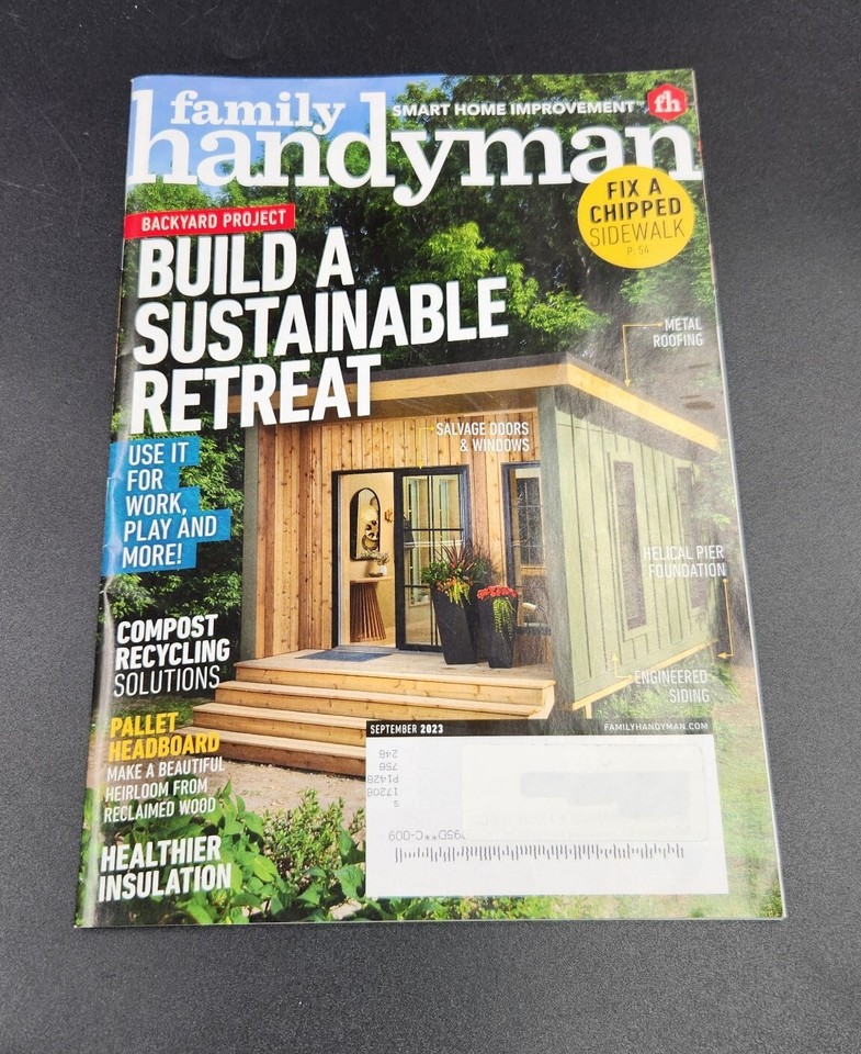 The Family Handyman Magazine - Lot of 2 Oct/Nov 2022, Sep 2023 | eBay