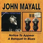 John Mayall - Notice to Appear/Banquet in Blues [Used Very Good CD] UK ...