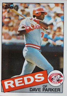 Dave Parker, 1985 Topps #175, Cincinncti Reds - Stock# 4160 | eBay