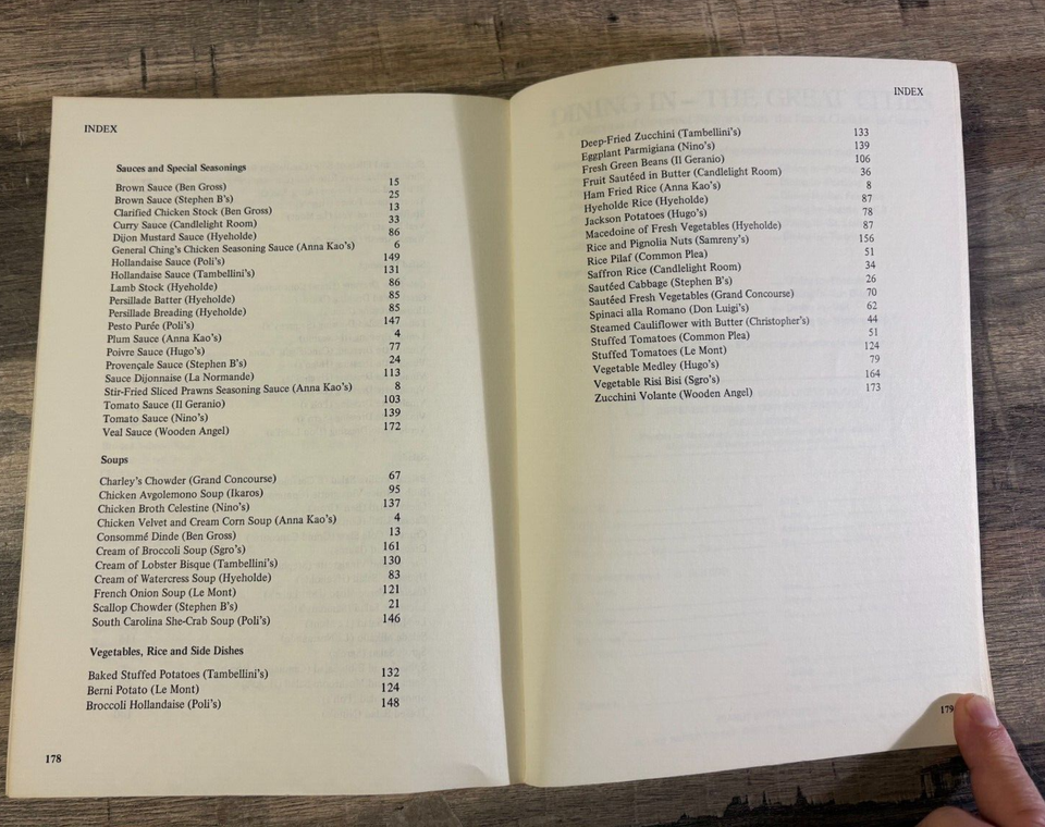 I4- Dining Pittsburgh PA Recipes from the Most Famous Restaurants 1980 ...