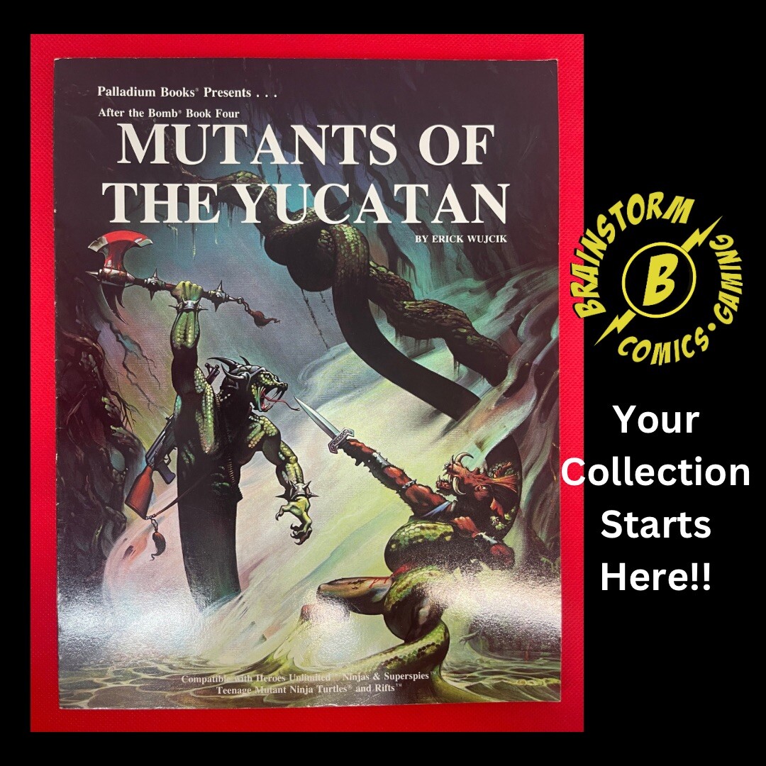After The Bomb RPG Book 4: Mutants of The Yucatan - TMNT - Palladium ...