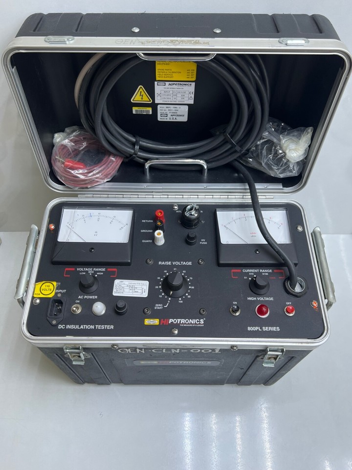 Hipotronics 880PL-10mA-A 80 kV DC Hipot Tester. 10 mA. | eBay