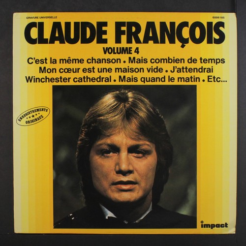 Claude Francois : Volume 4 Impact (2) 12 " LP 33 RPM | eBay
