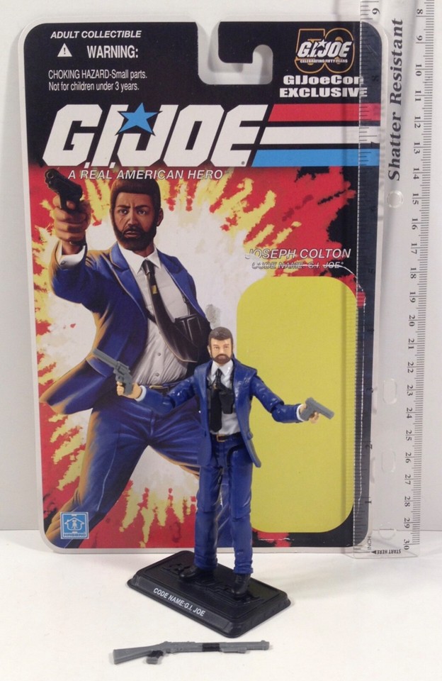 GI Joe Joe Joseph Colton loose figure 2014 Joecon Club Exclusive 50th ...