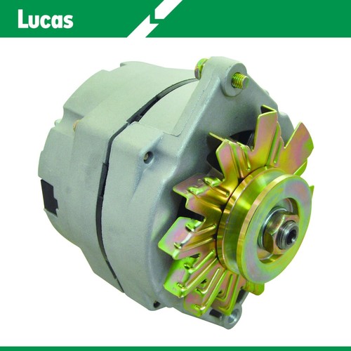 LUCAS ALTERNATOR REPLACES DELCO 10SI 1 WIRE INSTALL 65 AMP V BELT ...