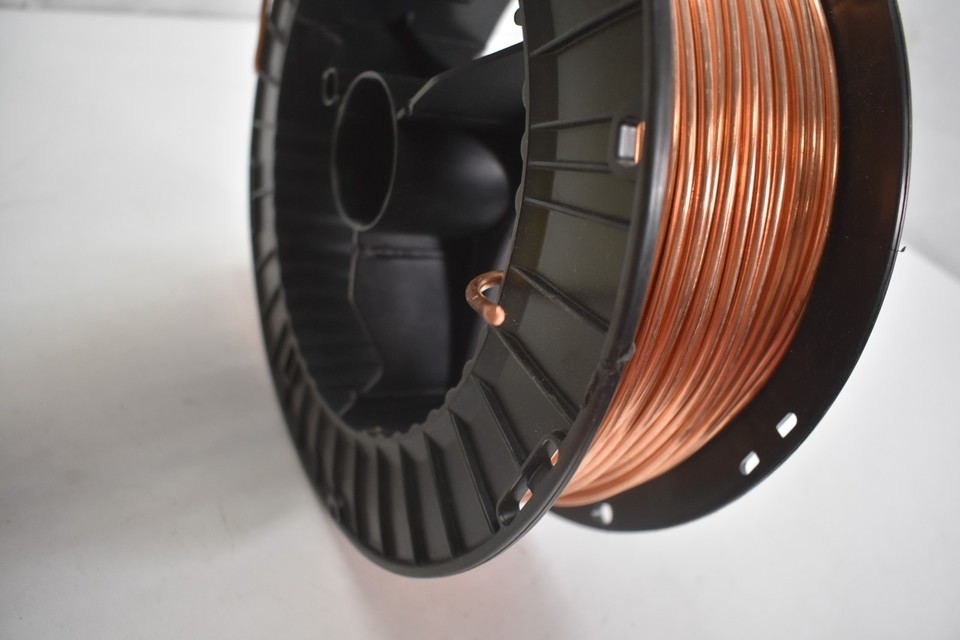 Nehring 315 Ft. Copper Ground Wire Solid Bare (6 Gauge) 6 AWG, (25 lbs ...