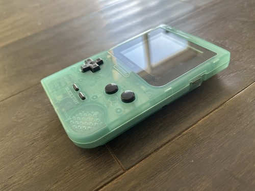 Nintendo Gameboy Pocket GBP Backlight LCD IPS Screen & Glass Lens - Ice ...