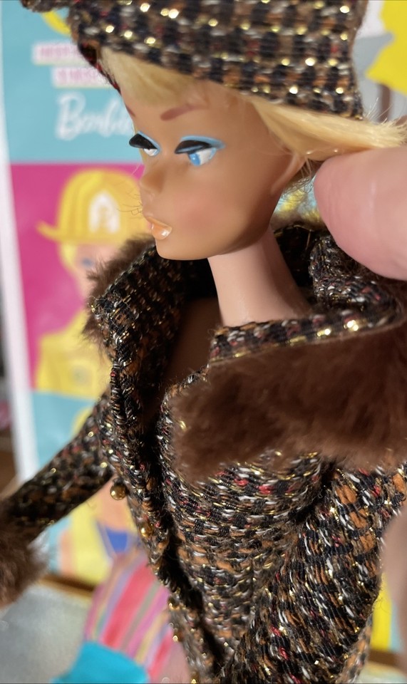 Vintage American Girl Barbie Pale Blonde All Original In #1615 Saturday ...