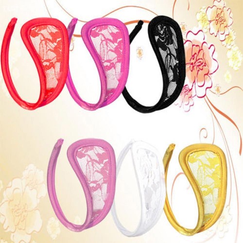 New Knickers Invisible Lace Panties C-String Thongs Underwear Lingerie ...
