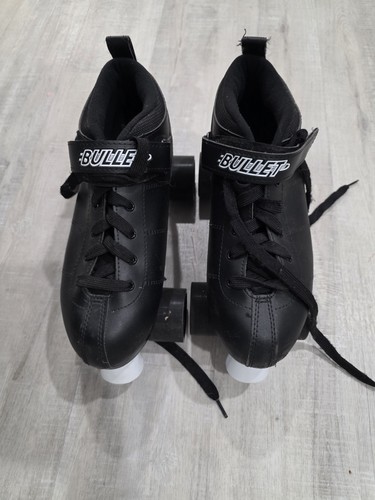 Chicago Skates Bullet Quad Roller Skates Mens Size 10 Black Indoor ...