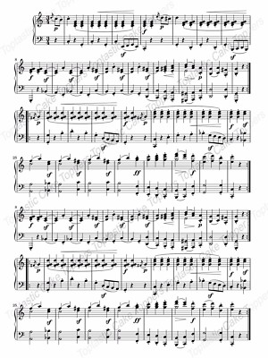 Sheet Music Notes Musician Stave Background Pattern Edible Icing Cake ...