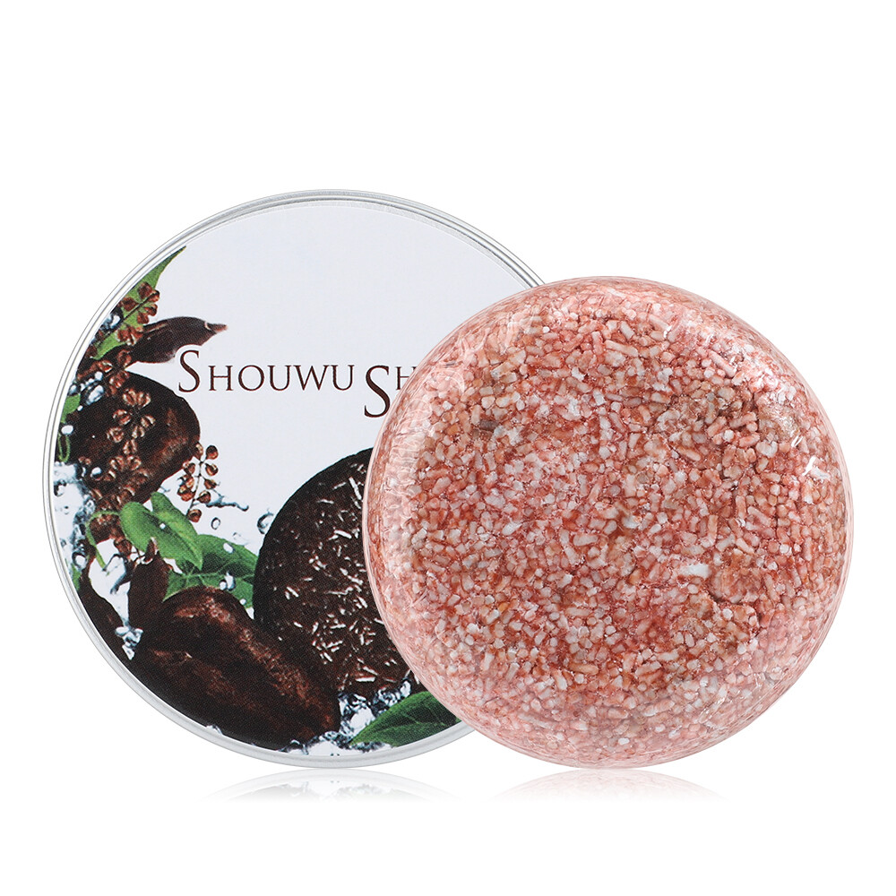 2x Natural Polygonum Hair Darkening Shampoo Bar Dark Gray Hair Reverse ...
