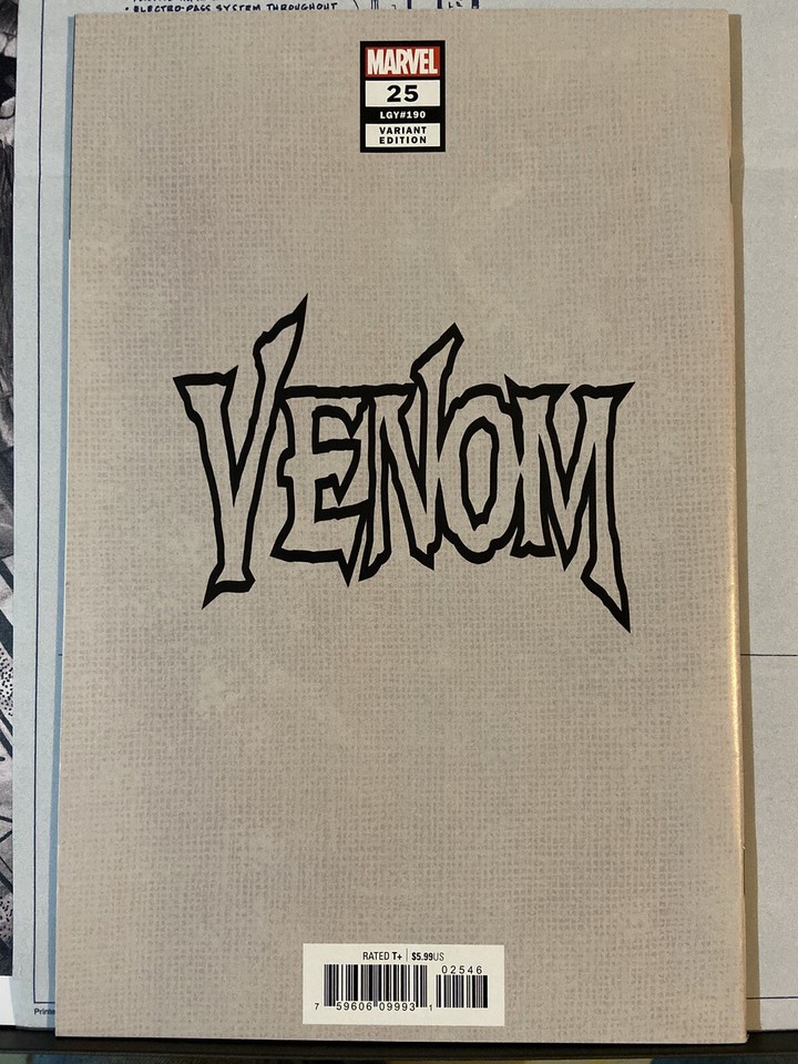Venom #25 NM 1st App Codex and Virus, 1st Print Stegman Walmart White ...
