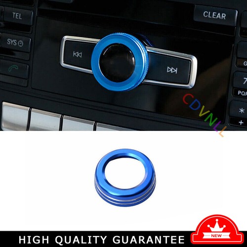Console Volume Switch Button Ring Fit For Benz GLS GLE 2016-2019 Blue ...