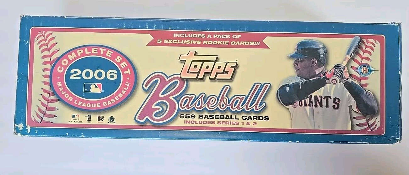 2006 Topps Baseball Cards Set Series 1 & 2 - Open Box - | eBay