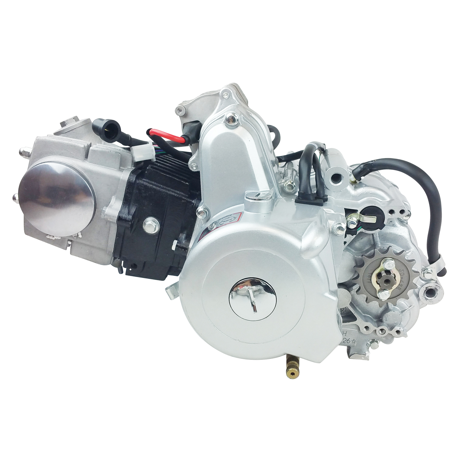 125CC SEMI AUTO ENGINE MOTOR 3 SPEED w/ REVERSE For Go Kart ATV QUAD ...