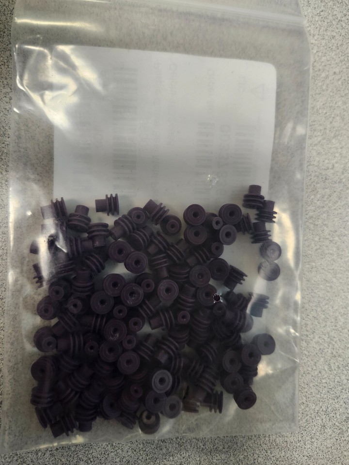 Aptiv 15324985 Metri-Pack Seal, 280 Series, 1-Way Cable, Purple 39007 ...