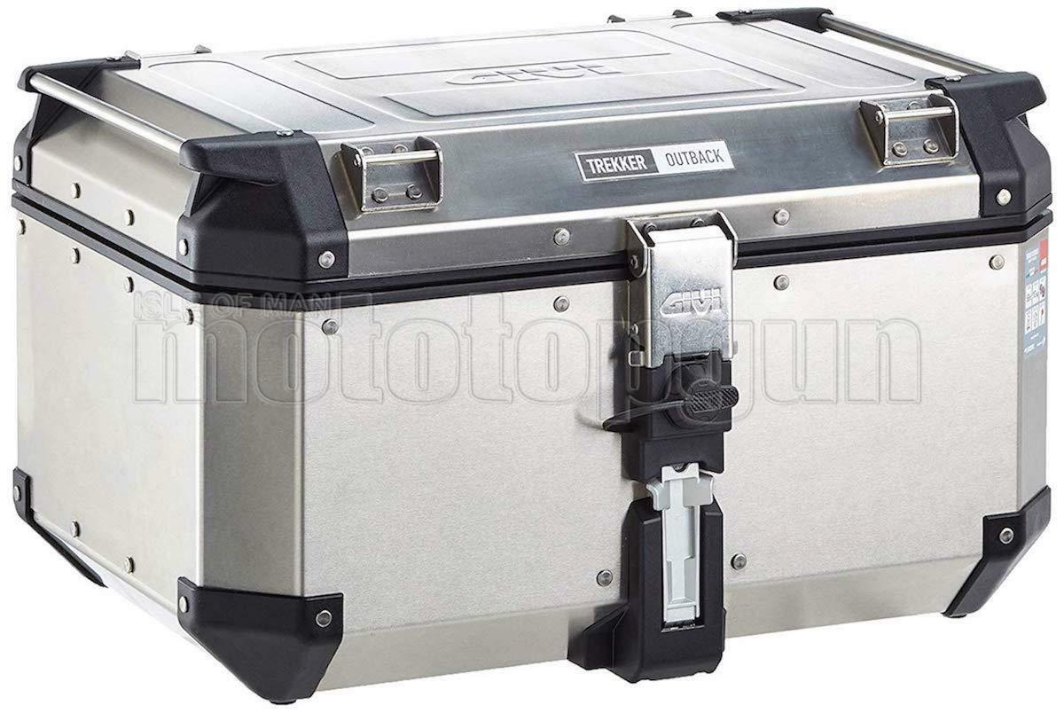 GIVI CASE OUTBACK OBKN58A + SIDE-CASES TRK46N TRIUMPH BONNEVILLE T100 ...