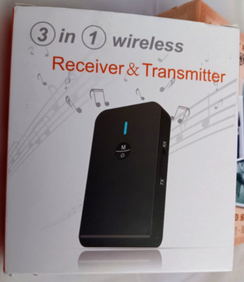 Wireless Music Receiver & Transmitter, 3-in-1 | eBay