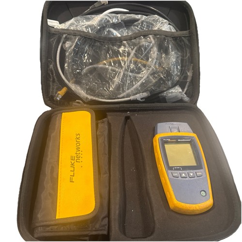 Fluke Networks Microscanner With Case and Attachments(Parts Only) | eBay