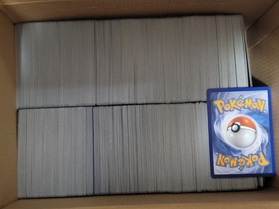 Pokemon TCG Bulk Lot 1000 Common Uncommon Rares + 100 Holo Rev Holo. NO ...