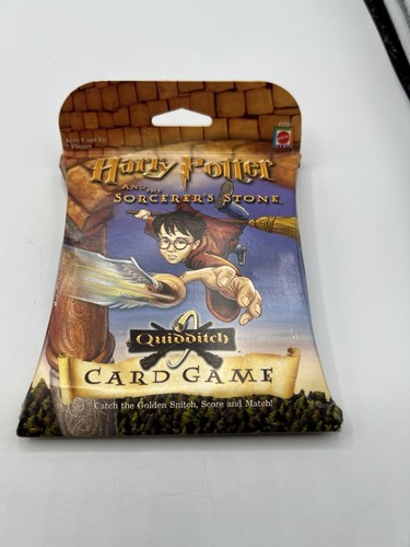 Harry Potter & the Sorcerers Stone Quidditch Card Game Mattel New ...