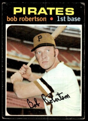 1971 Topps Baseball Card Bob Robertson Pittsburgh Pirates #255 | eBay