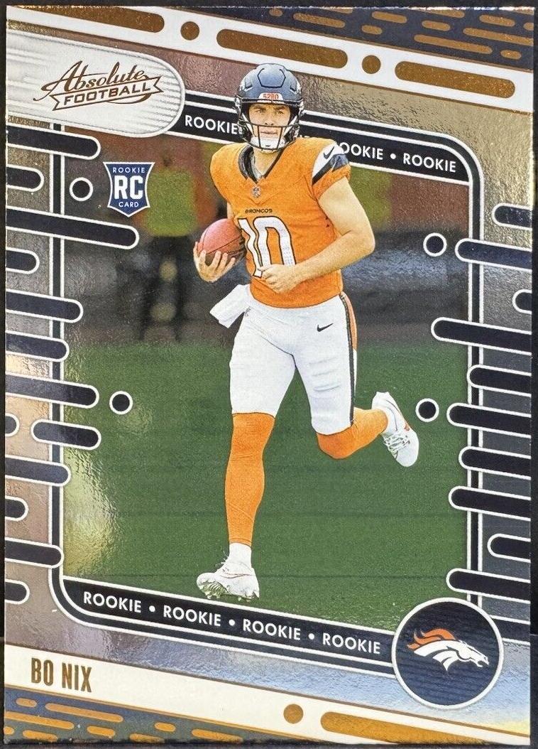 2024 Panini Absolute - Rookies Bo Nix #112 Orange (RC) for sale online ...