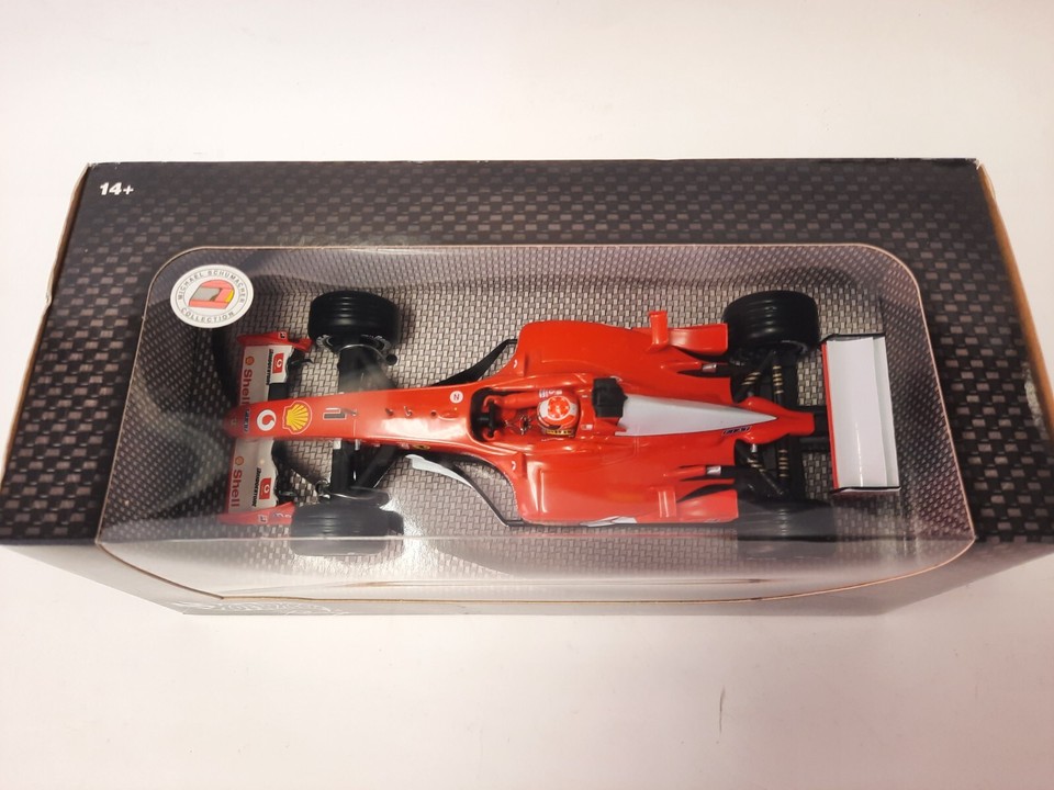 Hot Wheels Ferrari F2002 #1 Michael Schumacher World Champion 2002 1/24 ...