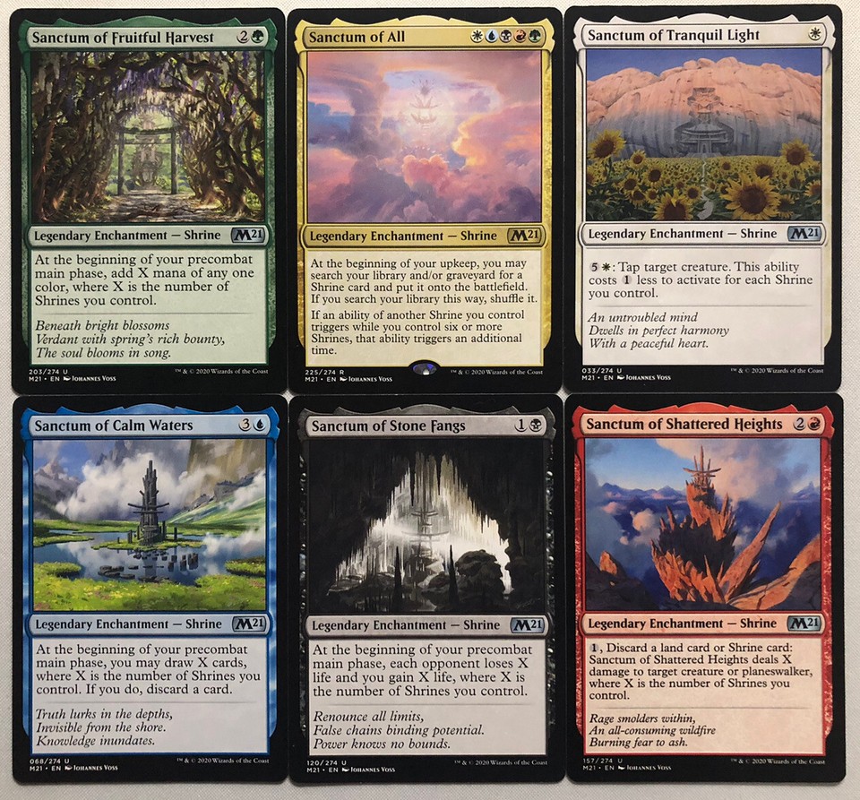 EDH Shrine Deck - Commander MTG Magic the Gathering | eBay