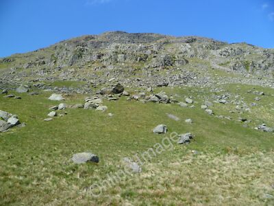 Photo 12x8 Red Screes St Raven's Edge The east flank from the Kirk ...