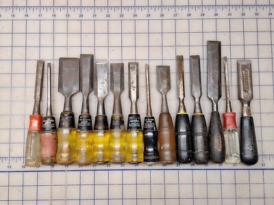Vintage Stanley Chisels - Lot of 14 - All Stanley | eBay
