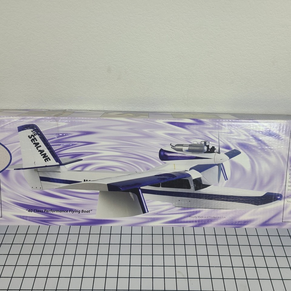 Sig SEALANE VTG. Balsa RC Airplane Kit Wingspan 60.5" SIG Kit# RC-85 ...