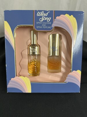 Vintage Wind Song by Prince Matchabelli Perfume Cologne Travel Size SET ...