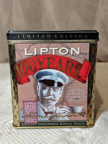 Vintage 1990 Limited Edition Lipton Tea Tin for sale online | eBay