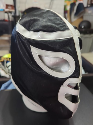 Black Shadow Lucha Libre Wrestling Mask - Mascara de Luchador Adult ...