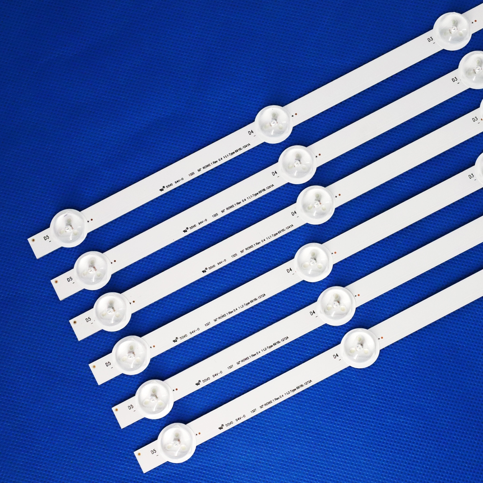 LED Strips For LG 50LN5100 50LN5130 50LA620V 6916L-1276A 1273A 6916L ...